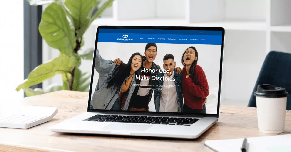 User-Friendly Church Website Revamp | ENCM | Salient Digital